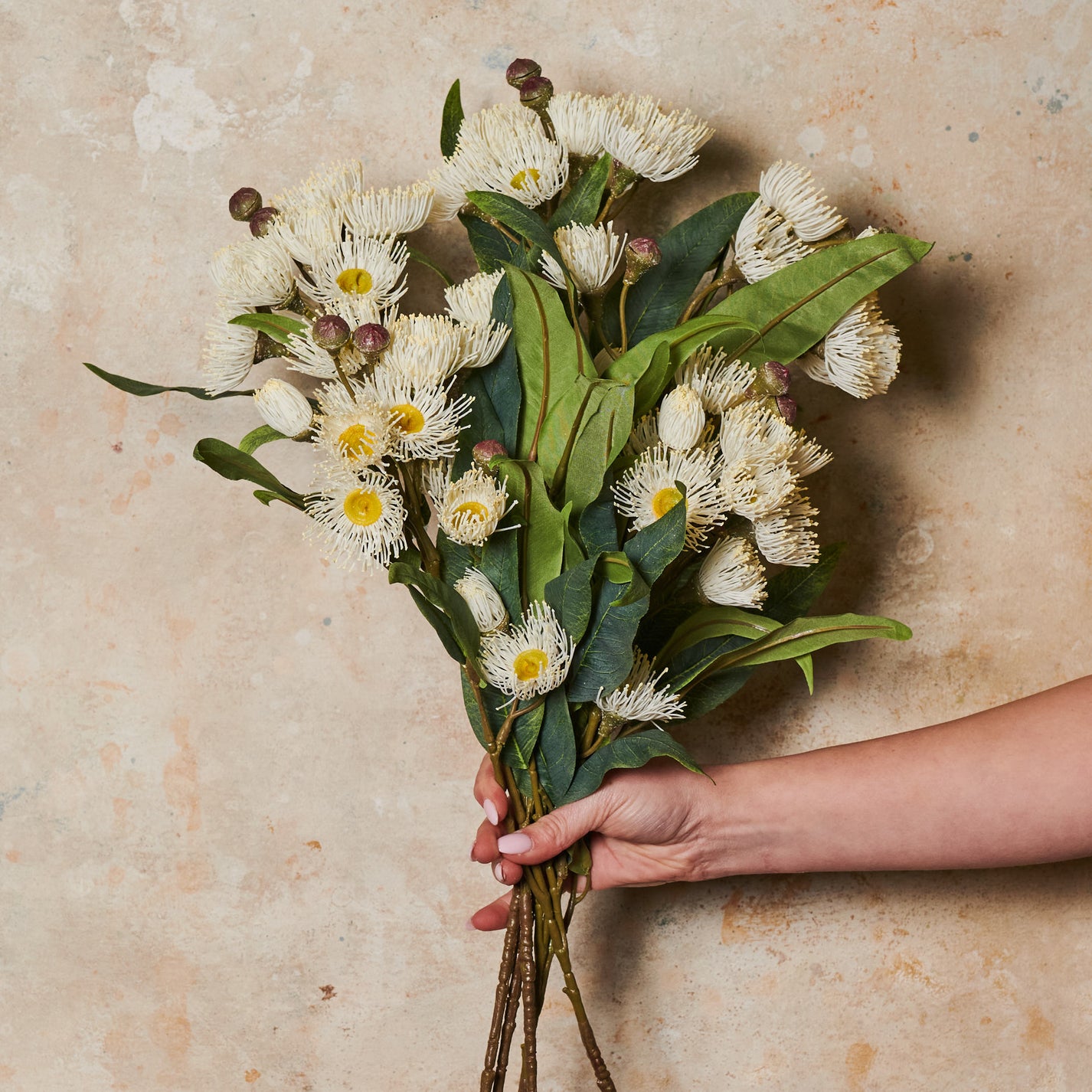 Flowering Eucalyptus Real Touch Flower Stem